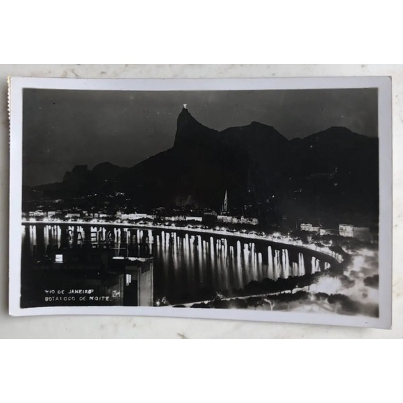 Vintage | Other | Vintage Rio De Janeiro Botafogo De Noite ...
